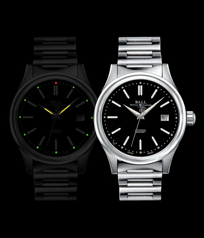 Часы Ball Fireman Classic steel 40mm NM2098C-SJ-BK - Салон часов Субмарина